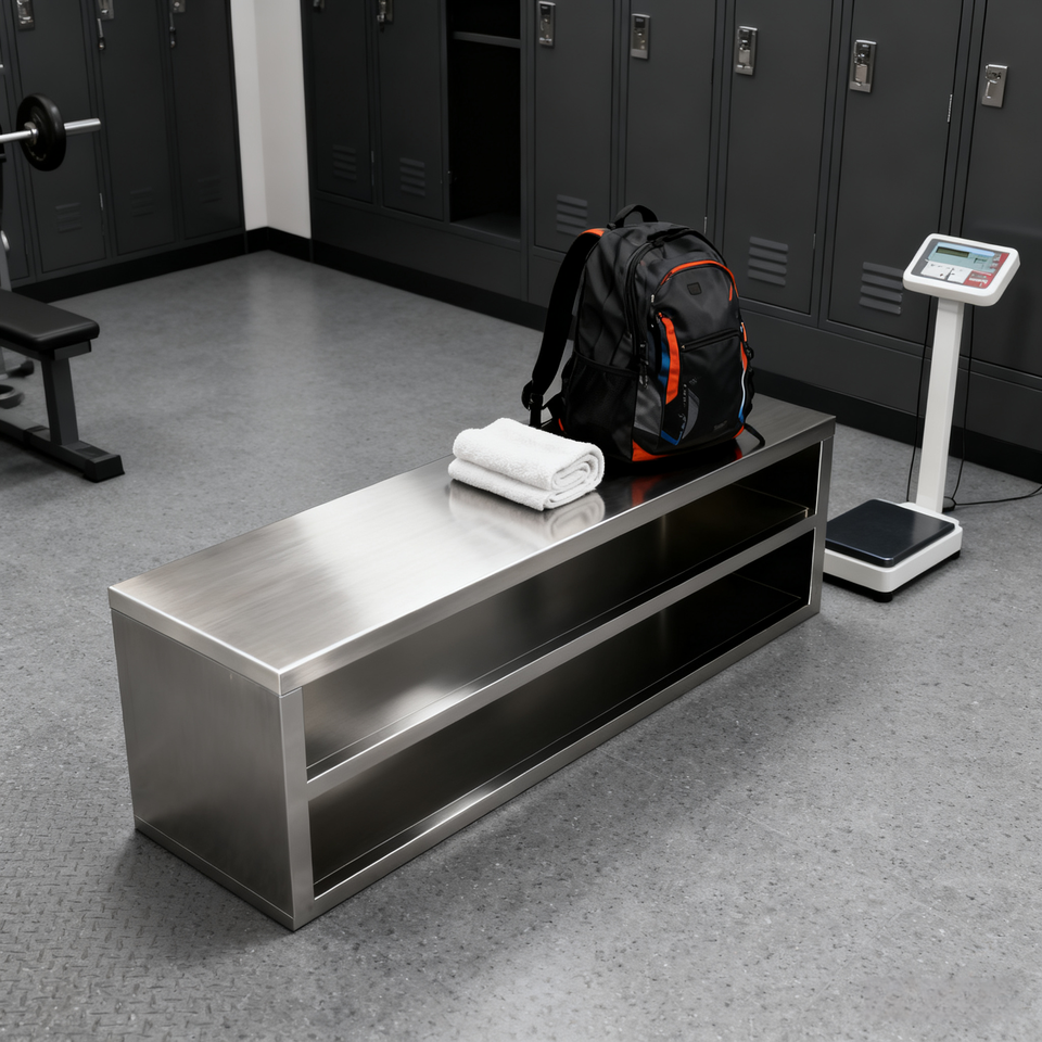 Stainless Steel Cleanroom Anti-Static Shoe Bench Cabinet with Modern ...