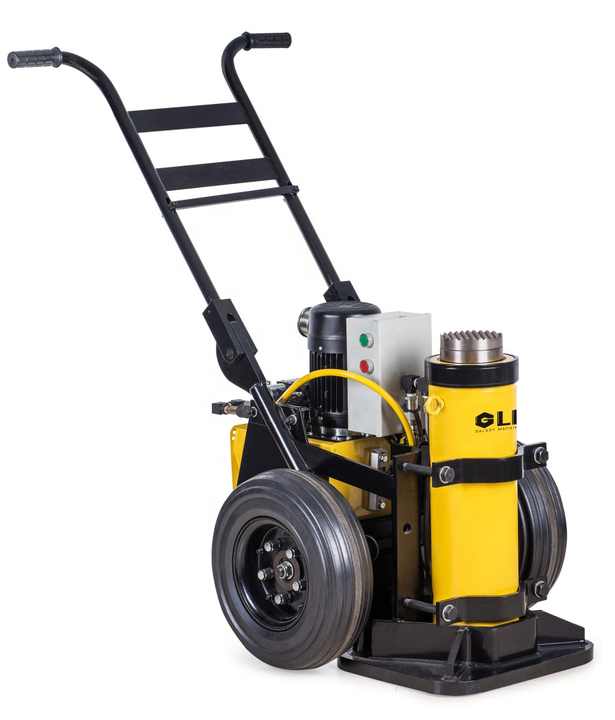 Adjustable 100T Load Capacity Mobile Hydraulic Jack with Electric Pump ...