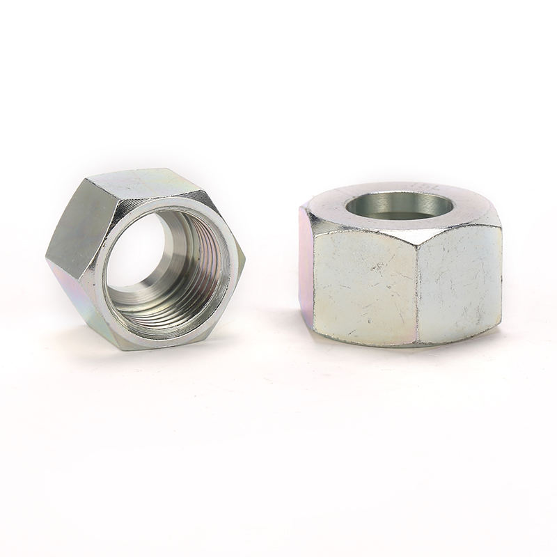 Good Zinc Plated Metric Retaining Nut Hydraulic Adapter Metric Nut ...