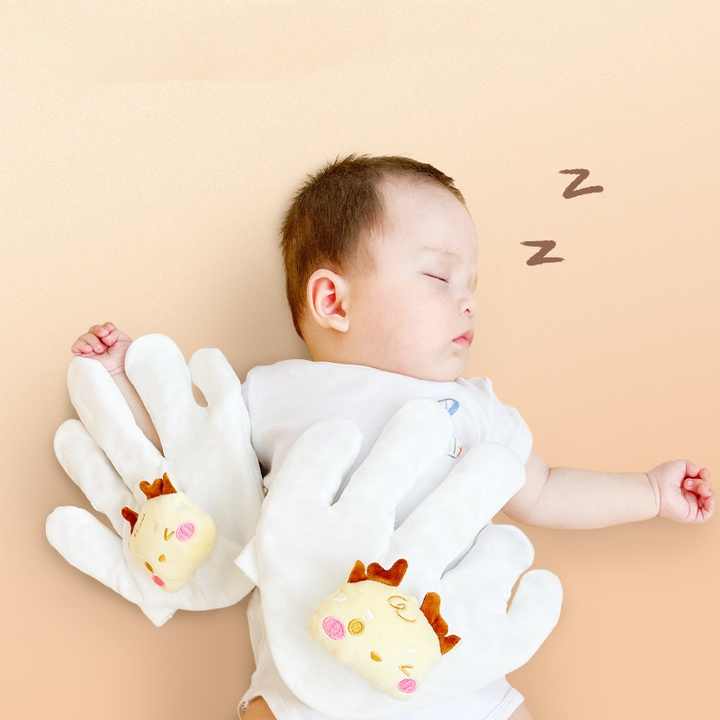 Soothing Palm Finger Can Move and Pat Electric Baby Hand Pillow