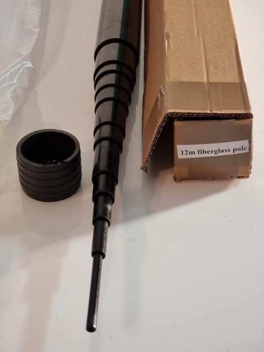 50 Foot Fiberglass Telescopic Pole - High Strength & Lightweight