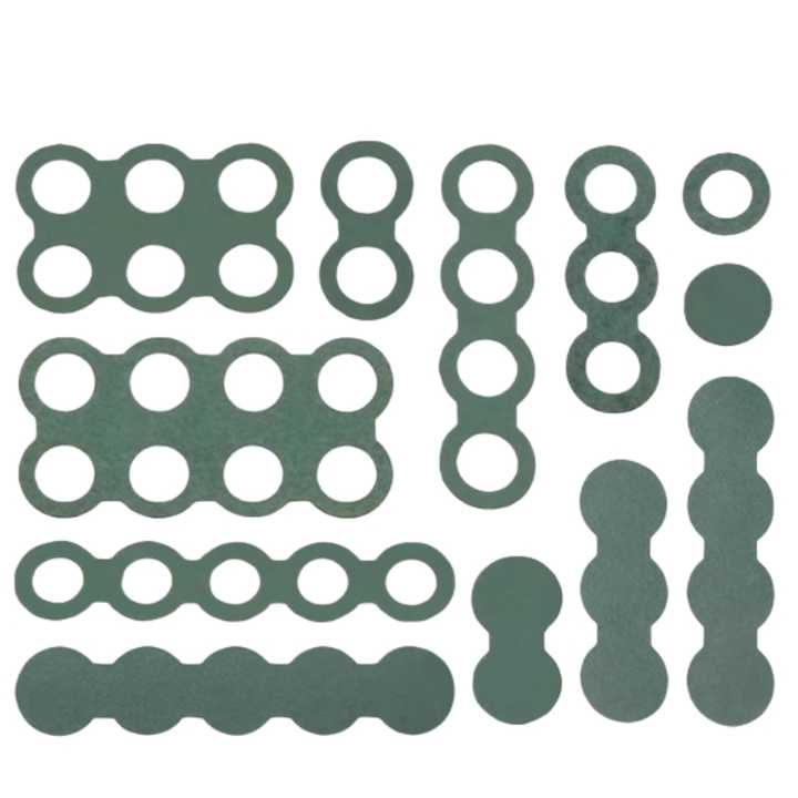 18650/21700/32140/32650 Cell Insulating Paper Gaskets, Adhesive Kraft ...
