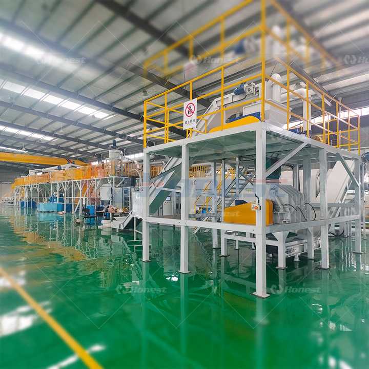 Waste EV Lithium Battery Recycling Machine Production Plant