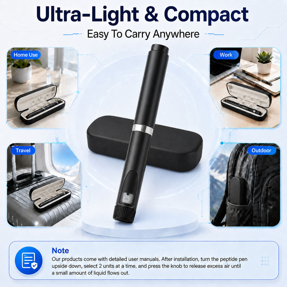 Reusable Metal Insulin Pen, Sturdy Body, Convenient Device for Home ...