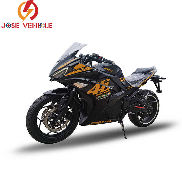 5000w High Speed Racing Electric Motorcycle for Adult with led light ...