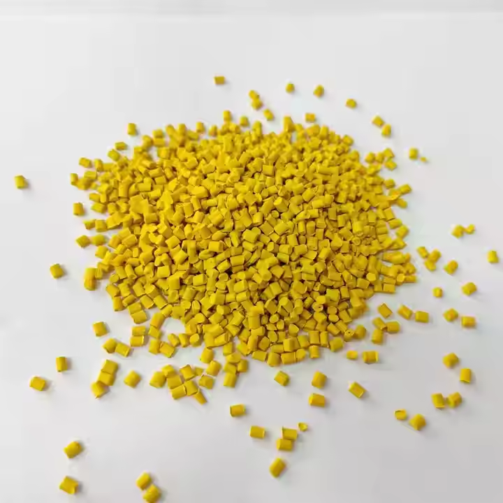 Yellow Color Masterbatch Hdpe Granules Plastic Color Pigment for Pp/pe ...