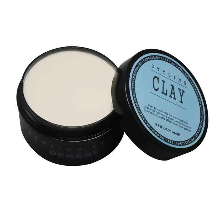 Custom Matte Hair Clay for Men Hair Styling Clay Wax Mens 48-hour Super ...