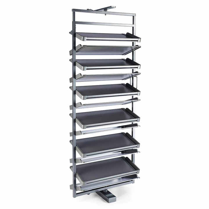 360 Degree Rotating Aluminum Multi-layer Shoe Cabinet Rack | Wholesale