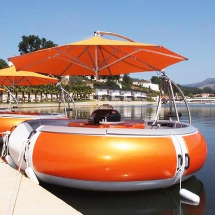 BBQ Donut Boat - Electric Floating Party Boat 2.5m