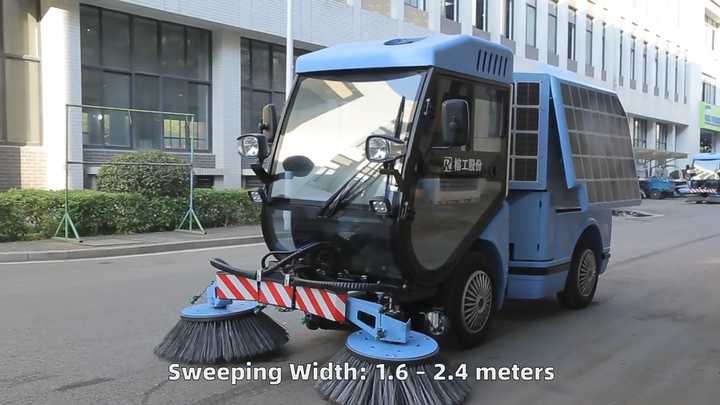 Ronking Electric Mechanical Road Sweeper for Road Garbage Cleaning ...