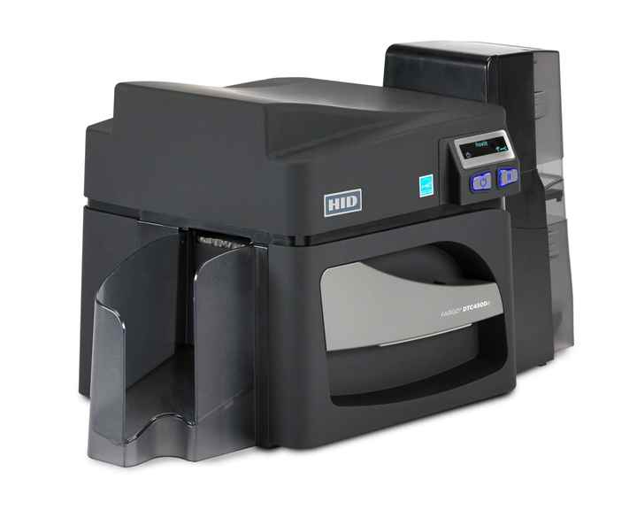 HID Fargo Dtc4500e ID Card Printer - Efficient & Reliable