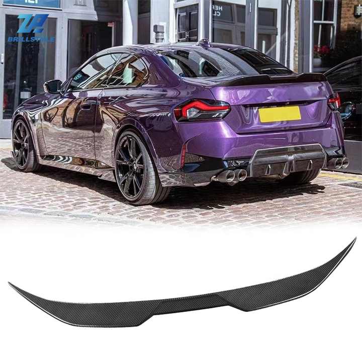 G42 G87 M2 Carbon Fiber Rear Trunk Spoiler Wing for BMW 2 Series