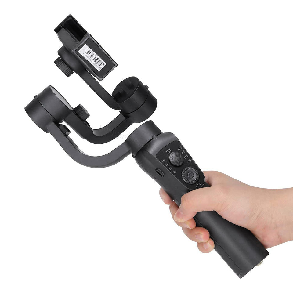 Camera Gimbal S5B 3 Axis Zoom Control Handheld Smartphone DSLR Mobile ...