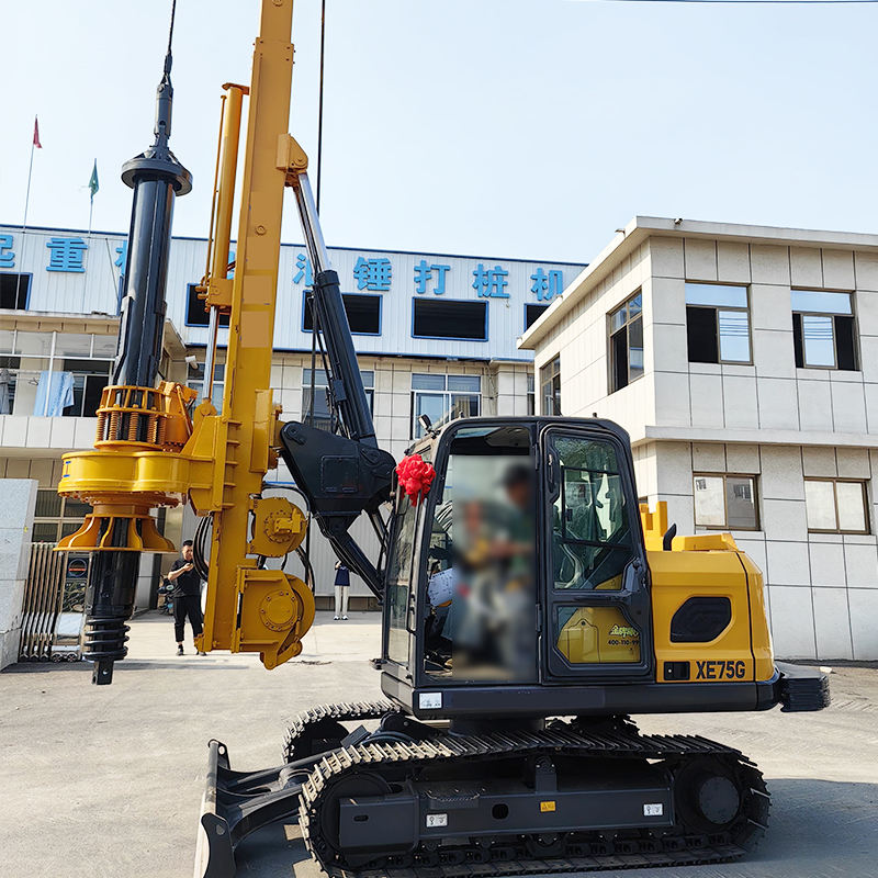 Construction Mine Pilling Rig 20m Rotary Drilling Rigs Bore Hole Pile ...