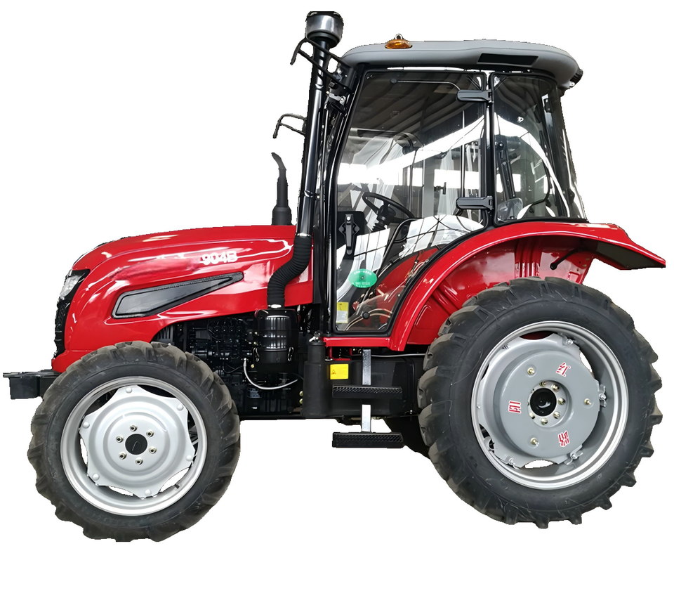 Agricultural Machinery LT904 90HP 4x4 Agricultural Farm Tractor with Attachments Hot Sale ...