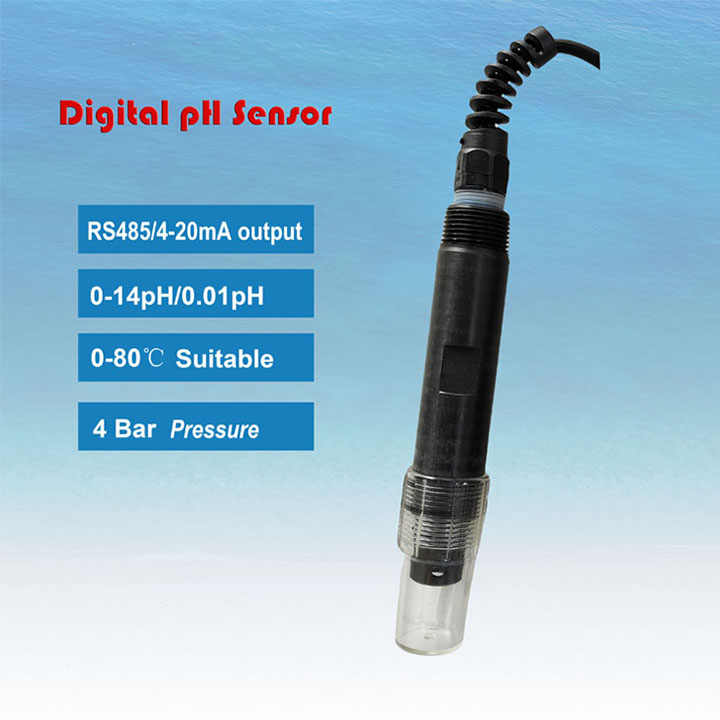 High Quality Modbus RS485 Inline Ph Sensor Price for Wastewater