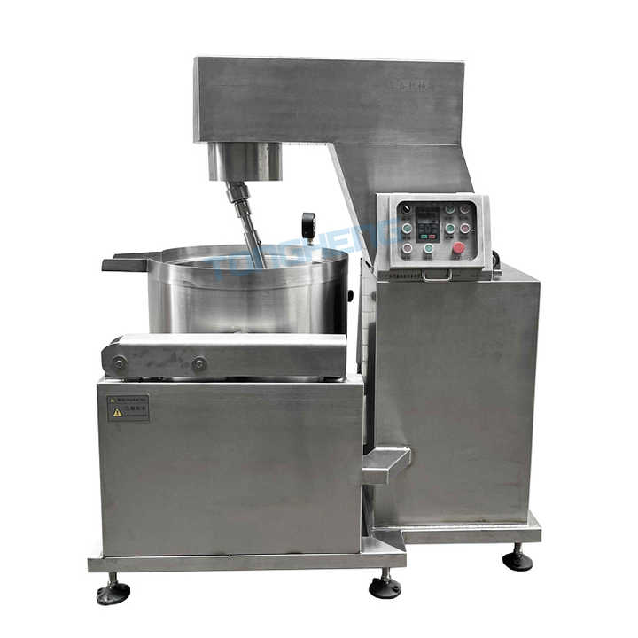 Automatic Sugar Caramel Jam Wok Machine Tilt Agitator Steam Cooking Pot ...
