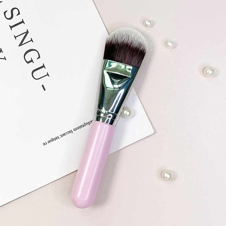 HMU Single New Short Handle Foundation Brush Makeup Brush BB Cream Flat ...