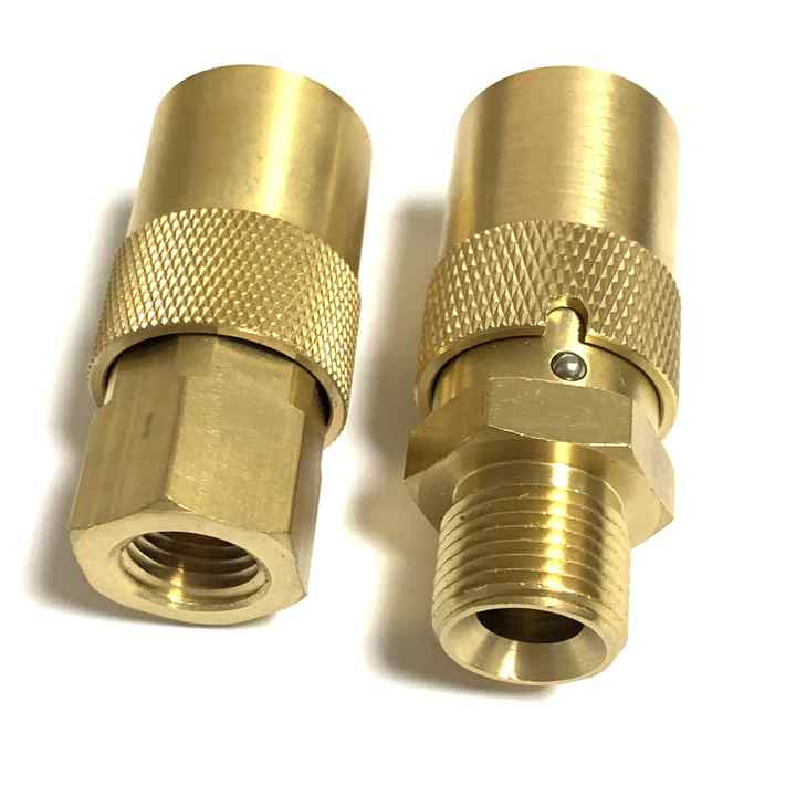 Pneumatic Quick Release Coupling - Brass Water Fitting