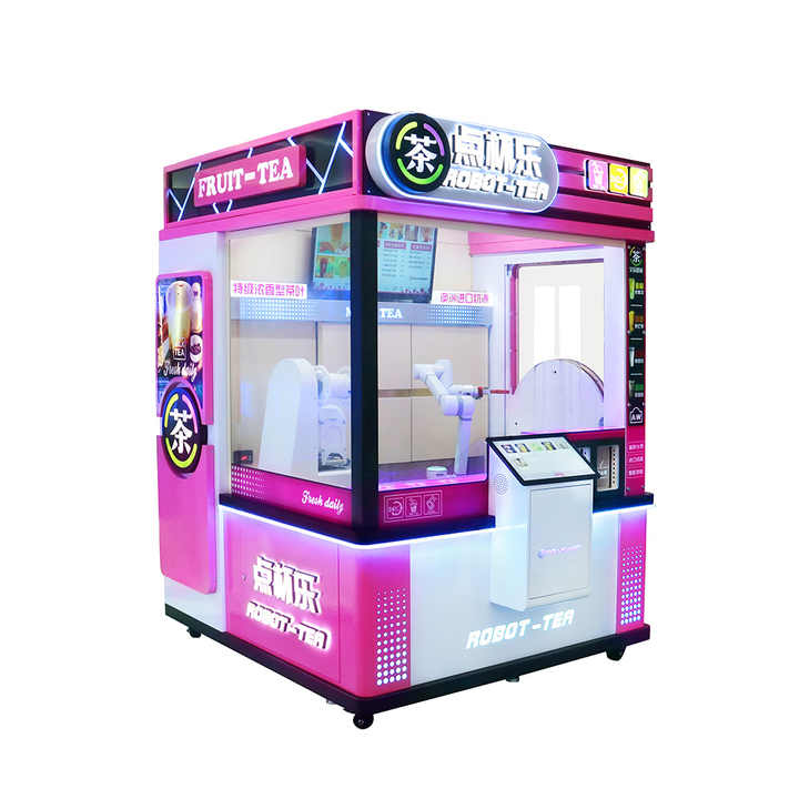 Smart Milk Boba Bubble Tea Vending Machine - Fully Automatic