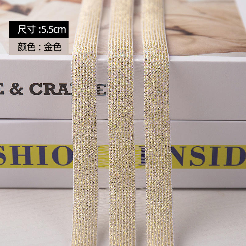 Transparent Intercolor Elastic Band Webbing Strap Fish Filament Elastic ...