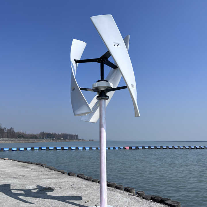 5KW Wind Turbine Generator & 5KW Solar Panels Hybrid Power System for ...
