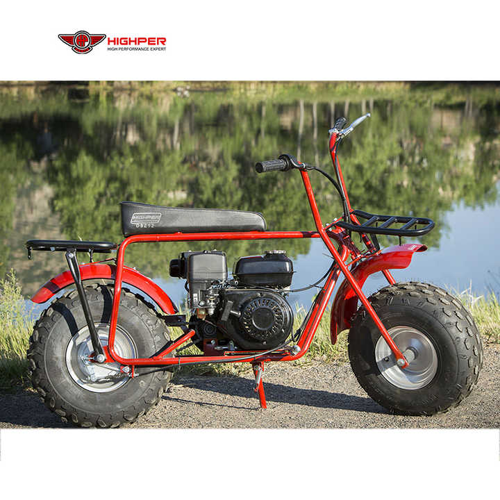 Gas Powered 212cc Ride-On Mini Bike Beach Bike Chopper Mini Bike ...