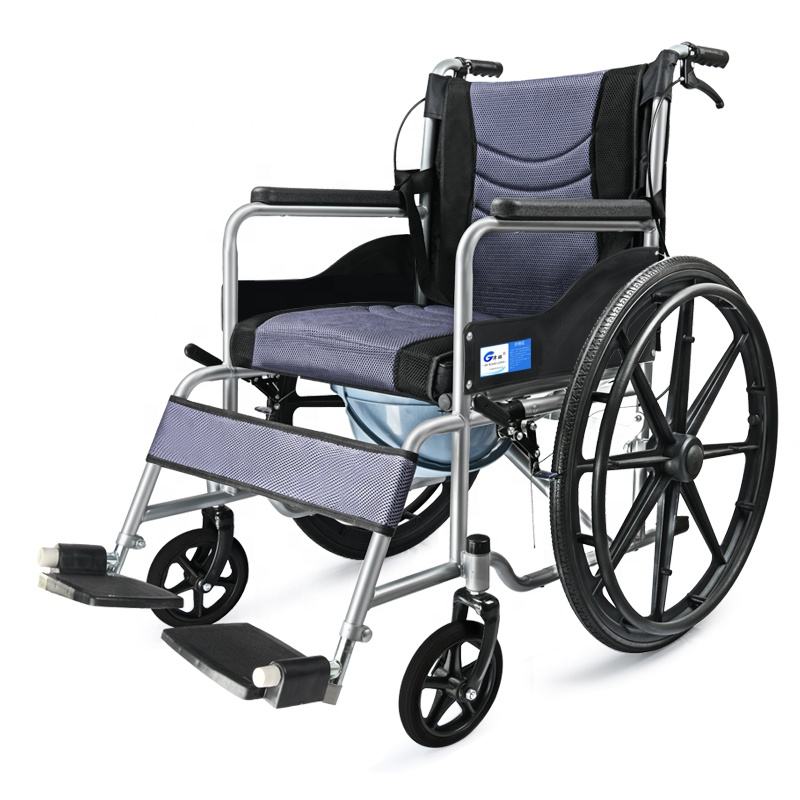 Steel Manual Wheelchair Standard Hospital Active Wheelchair Lightweight ...