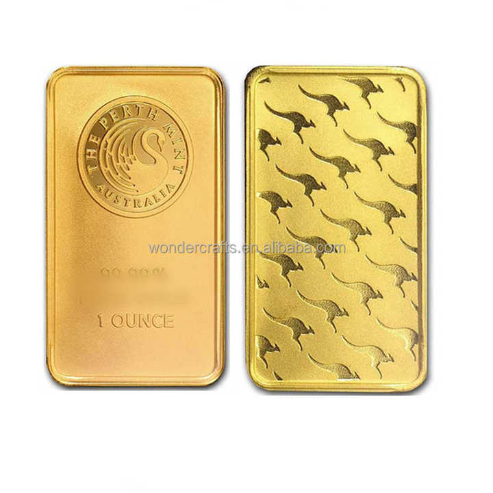 WD Best Selling Custom Metal Ingot - 1 Oz Commemorative