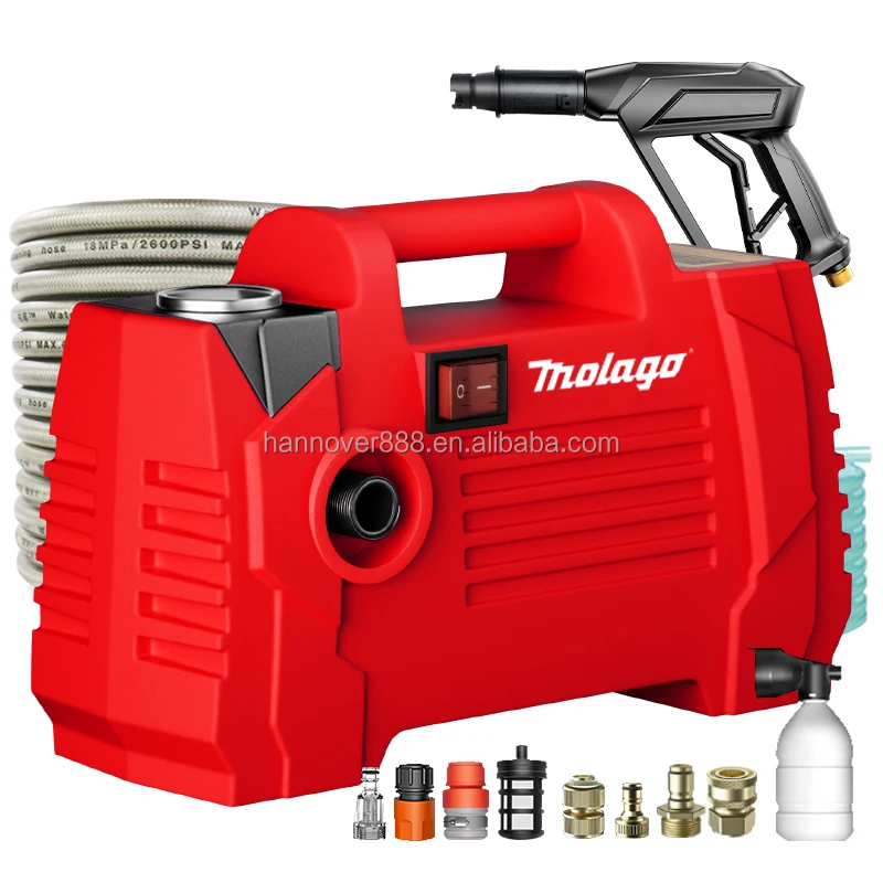 High Pressure Portable Car Washer with Self Priming 110V 220V Water Pump