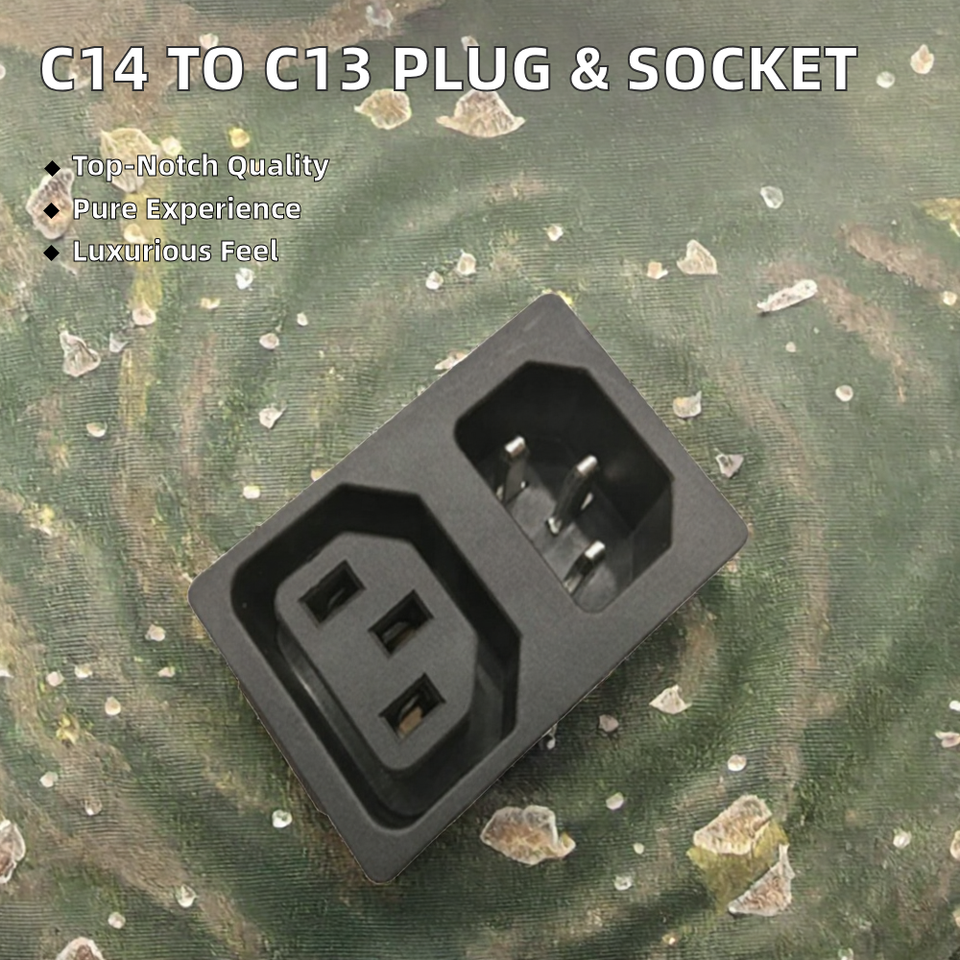 HF Industrial Plug and Socket Iec C13 C14 Male and Female Connector ...