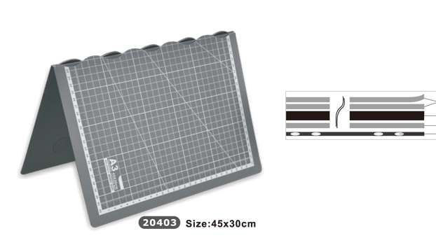A1-a4 4 Layers Self Healing Durable Pvc Oem Portable Grid Foldable ...