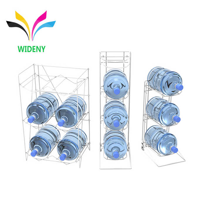 5 Gallon metal Water Bottle Stand Bottled Water display rack with ...