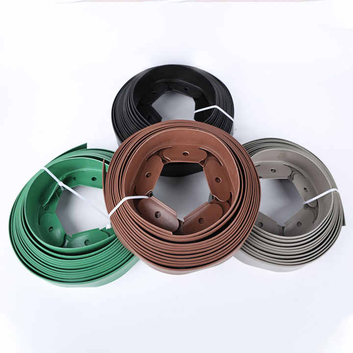 L Shape Plastic Landscape Edging Kit No Dig Garden Edging Border With ...