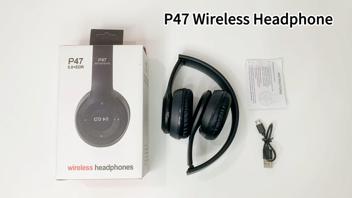 P47 Bluetooth Headphones - High Quality Wireless Gaming