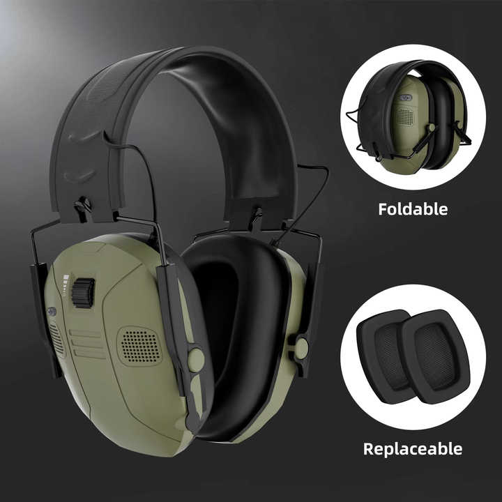 2025 Reusable Adjustable Foldable Safety Hearing Protection Muffs Anti ...