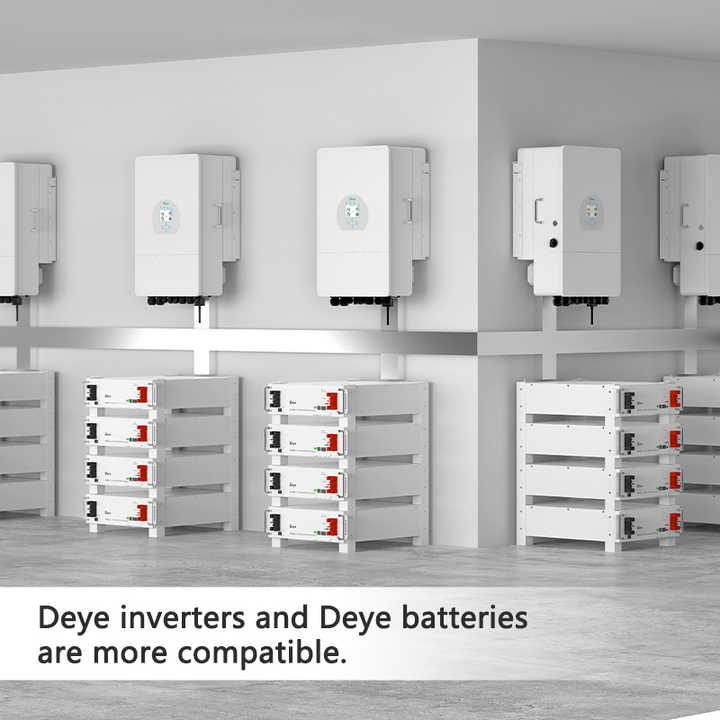 Deye ESS SE-G5.3 Manufacturer BMS Safety 51.2V 104Ah Storage LiFePO4 ...