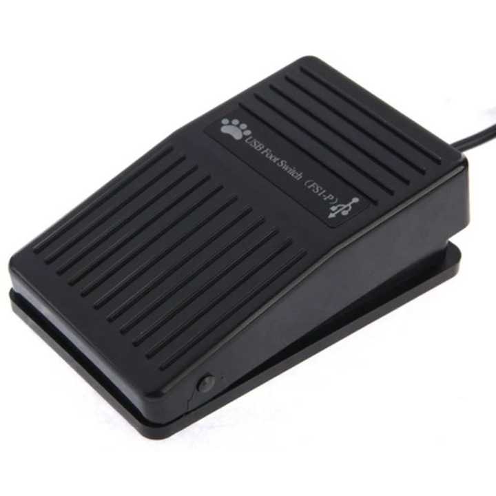 USB Foot Switch Keyboard - Fast Control Pedal HID for Gaming