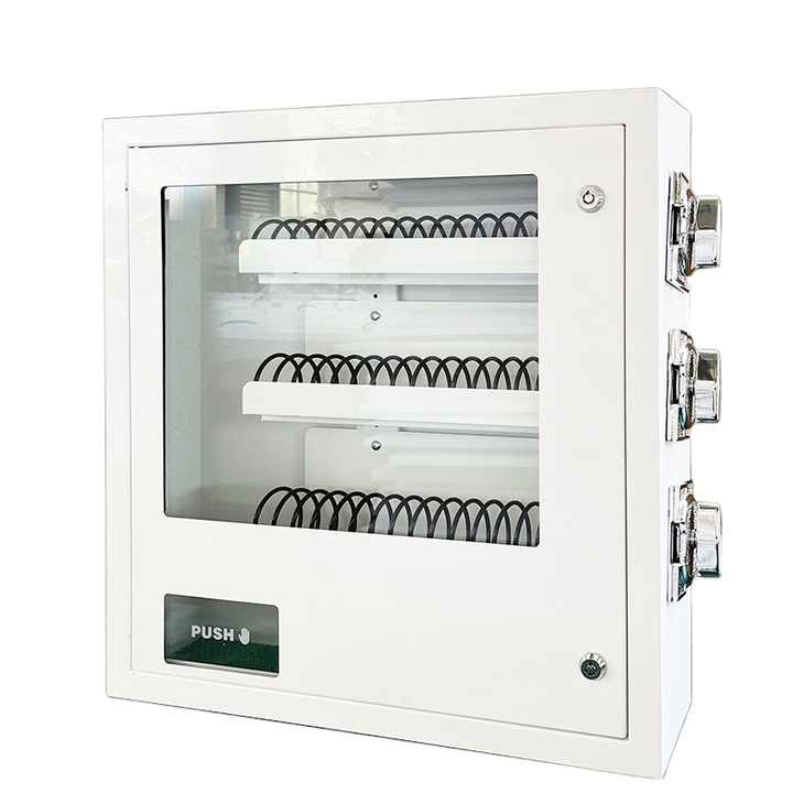 Wall Mounted Coin Operated Small Vending Machine - Condoms & Tissues
