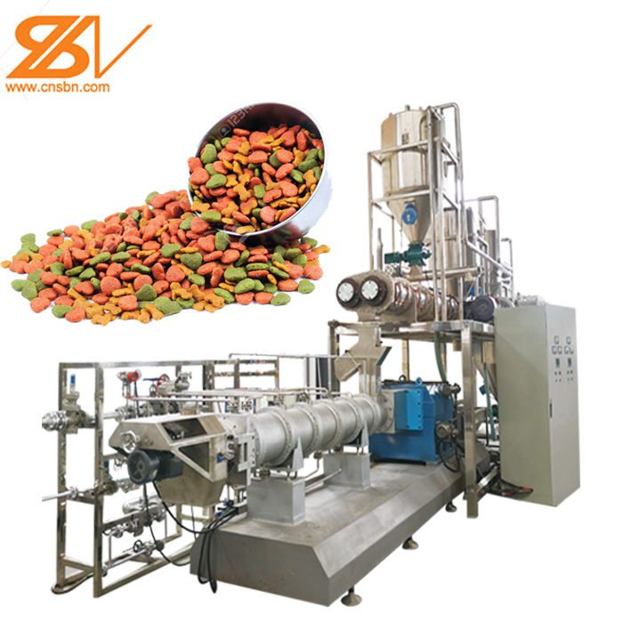 1ton/h Automatic Industrial Stainless Steel Dog Food Extrusion Machine ...