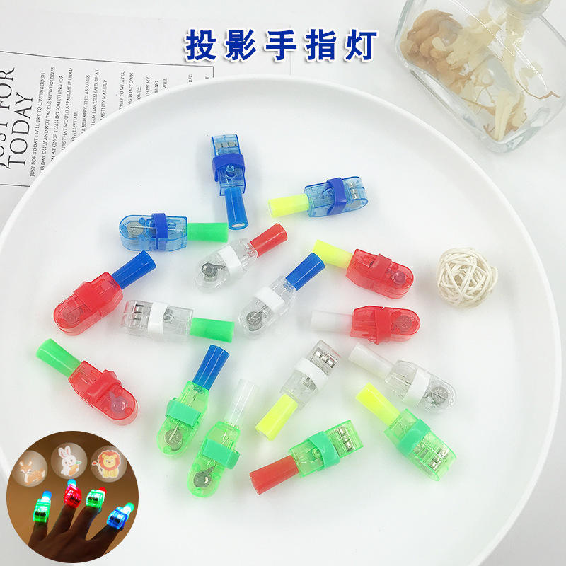 Hot Selling Cartoon Finger Projection LED Light Toy