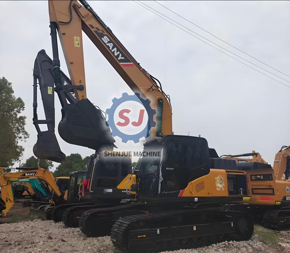 Sany 215C Used Excavator SY215 Original 21Ton New Secondhand Excavator ...