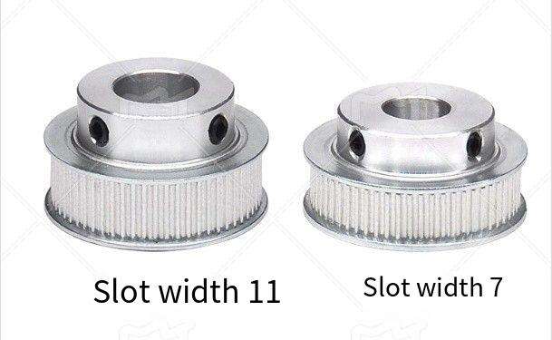 GT2 Drive Belt Pulleys 90 Teeth Timing Pulley Aluminum Inner Bore 12.7 ...