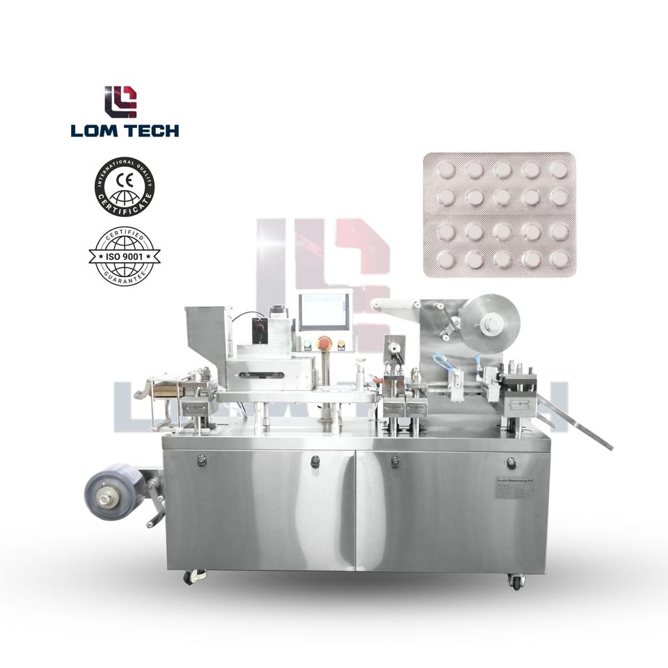 LOM TECH Automatic Blister Packaging Machine - High-Precision Aluminum ...