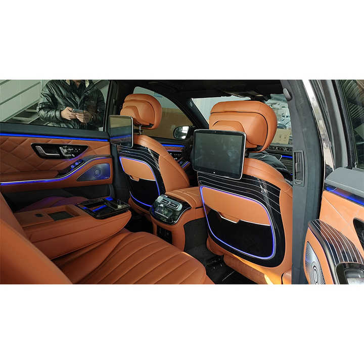 HYD Upgrades Mercedes W221 to W223 Rear Video Entertainment