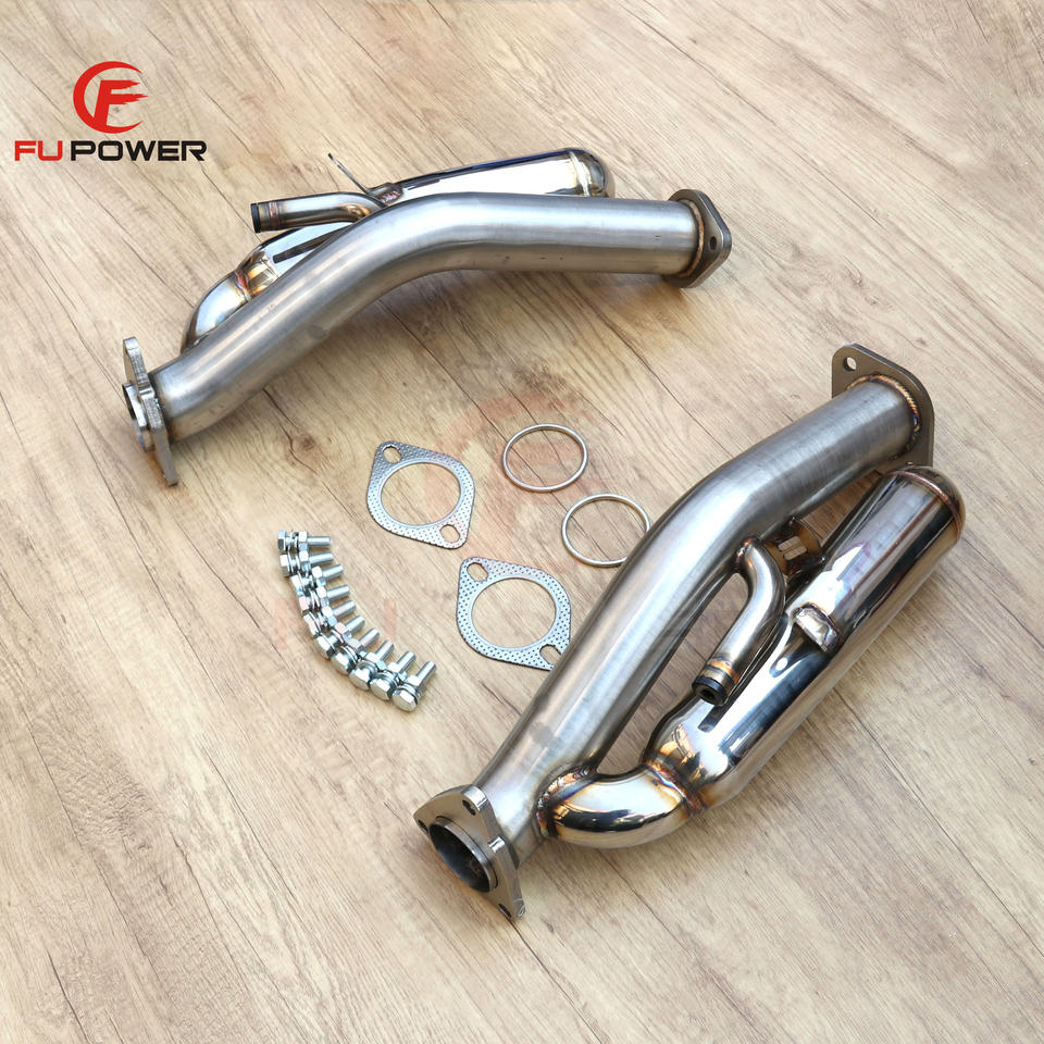 Torqen HELMZ Resonated Test Pipes for Nissan 350Z & Infiniti G35 ...