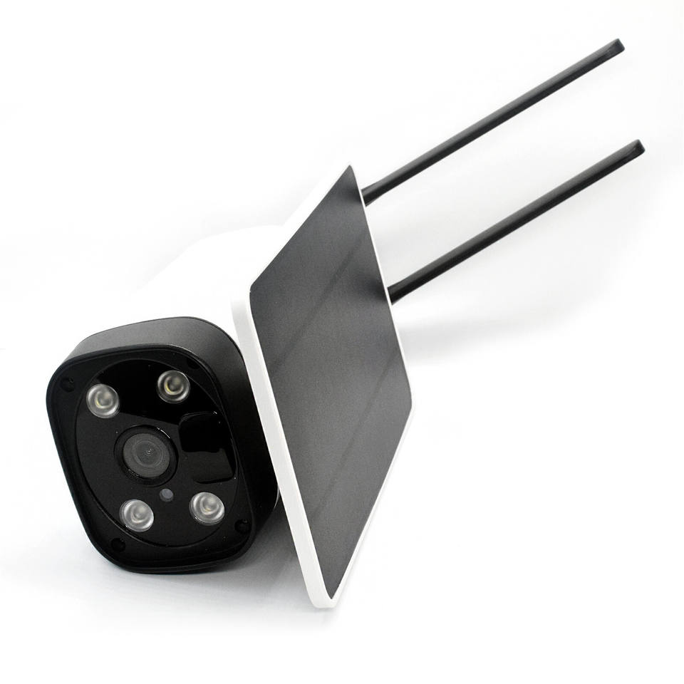 Low Power Starlight Full-Color Solar Camera IP66 Protection Level ...