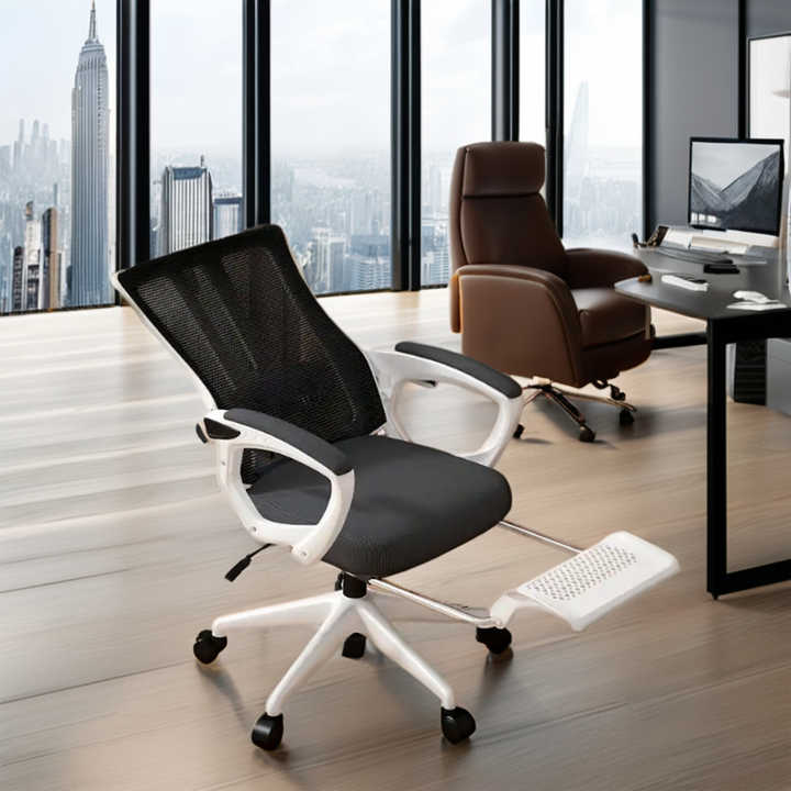 Adjustable Height Office Waiting Chair with Cooling Feature