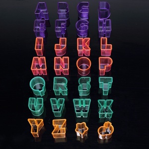 Affordable Wholesale arabic alphabet cookie cutter set Including Baking ...