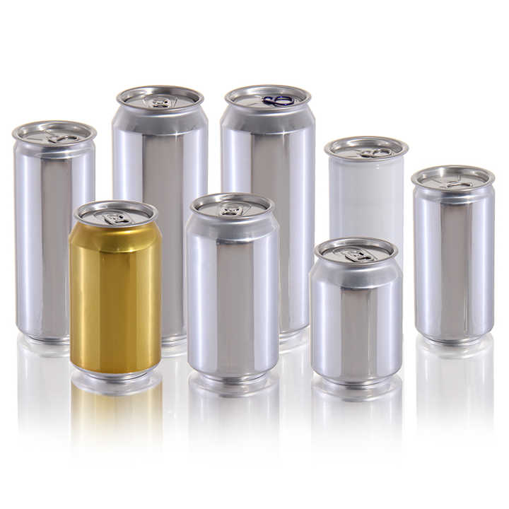 Recyclable Custom Logo Printed Aluminum Can for Beverages